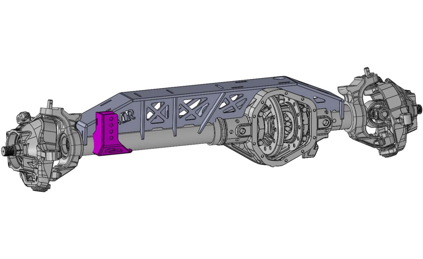 Adjustable Track Bar Bracket - Axle Mount – TMR Customs