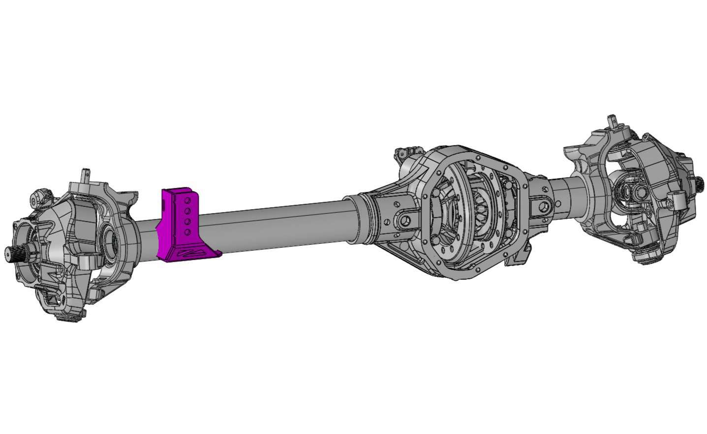 Adjustable Track Bar Bracket - Axle Mount – TMR Customs