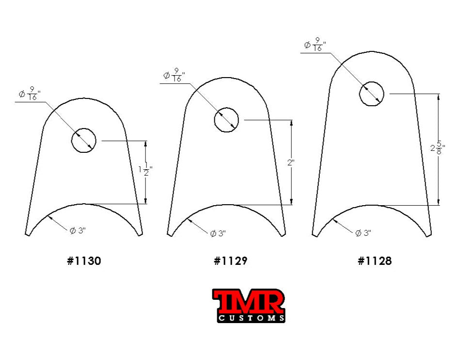 Shock & Suspension Brackets - Mount Tabs – Page 4 – TMR Customs