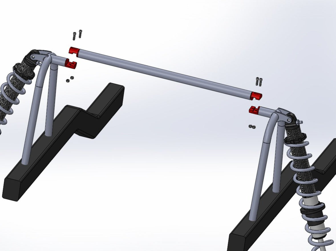 Interlocking ID Tube Clamp - Round - TMR Customs