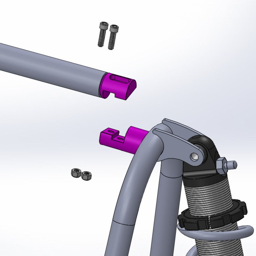 Notch Ready Interlocking ID Tube Clamp - Round – TMR Customs