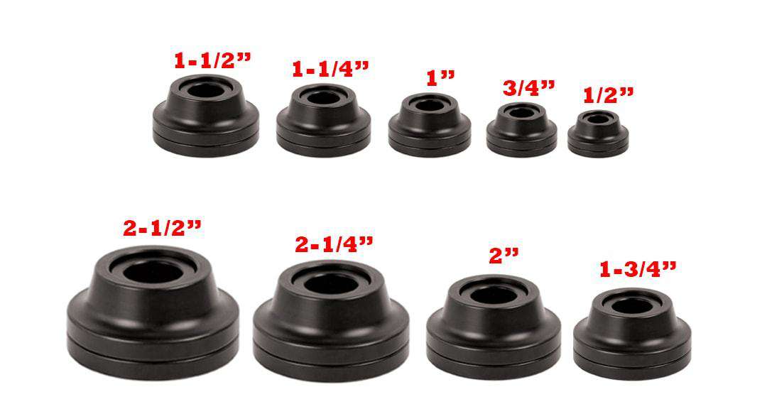 Dimple Die 9 Piece Deluxe Set - TMR Customs