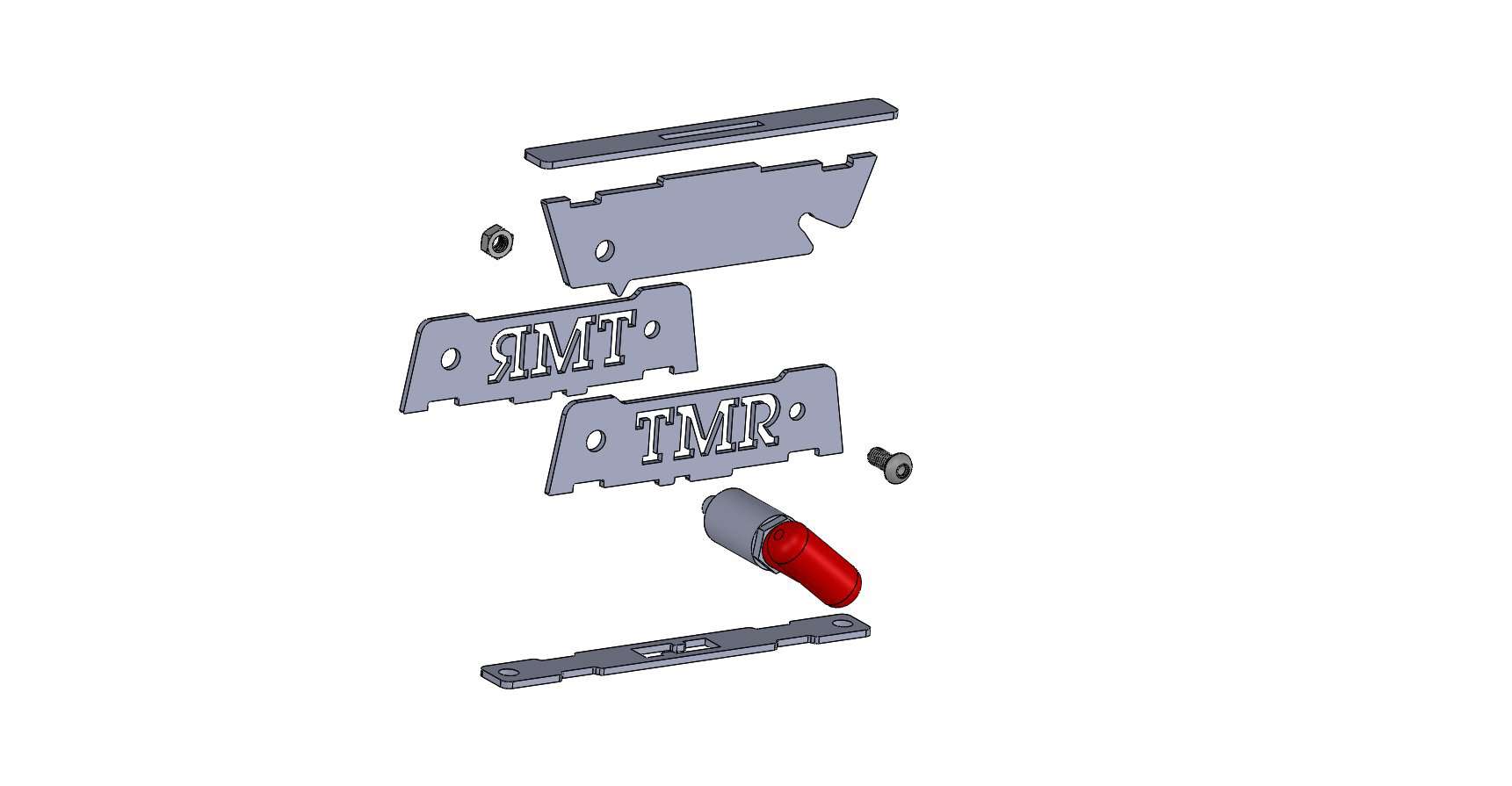 Rapid Release Fire Extinguisher Mount - DIY KIT – TMR Customs