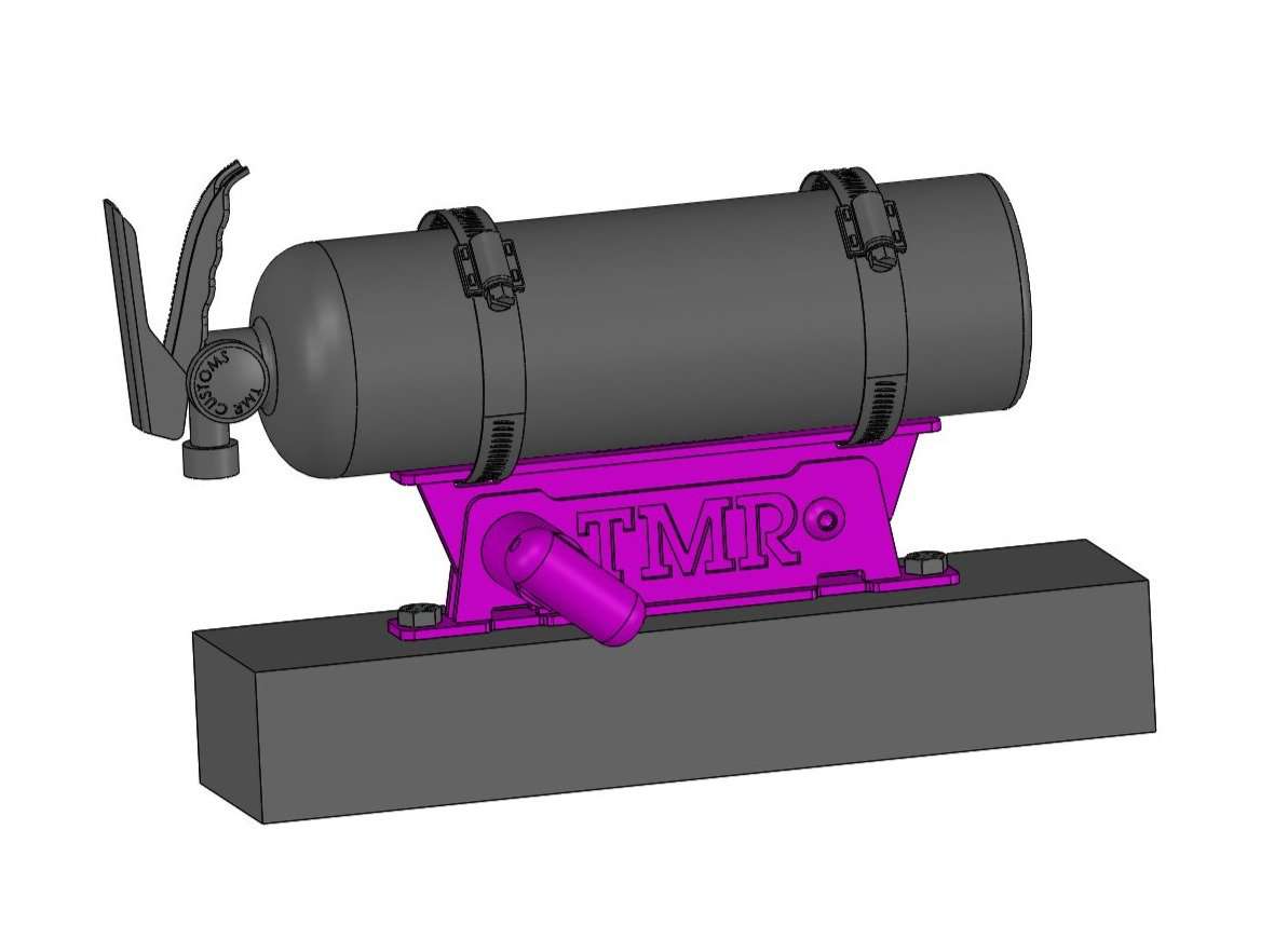 Rapid Release Fire Extinguisher Mount - DIY KIT – TMR Customs