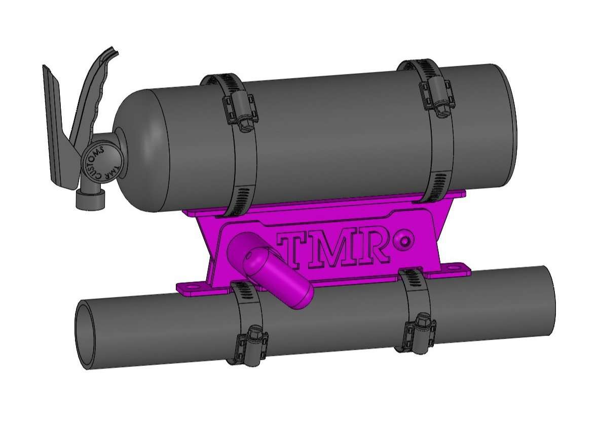 Rapid Release Fire Extinguisher Mount - DIY KIT – TMR Customs
