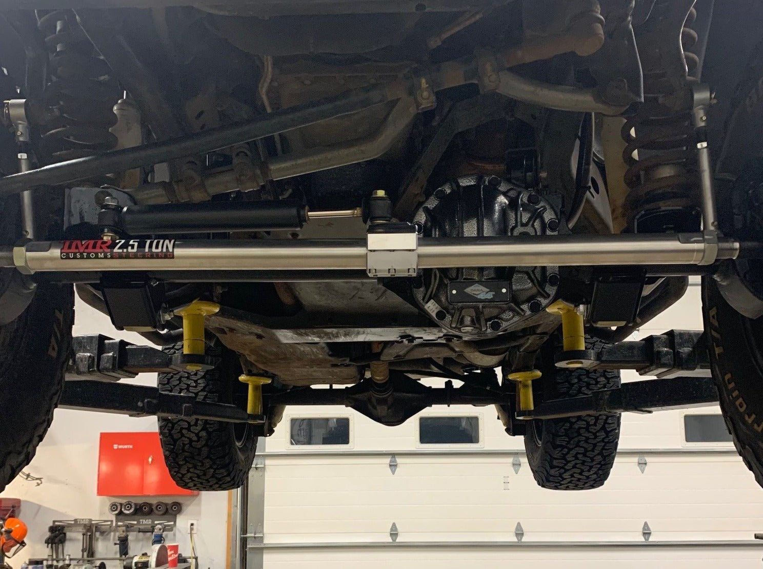 2.5 TON Jeep JK Tie Rod - 7075 ALUMINUM – TMR Customs