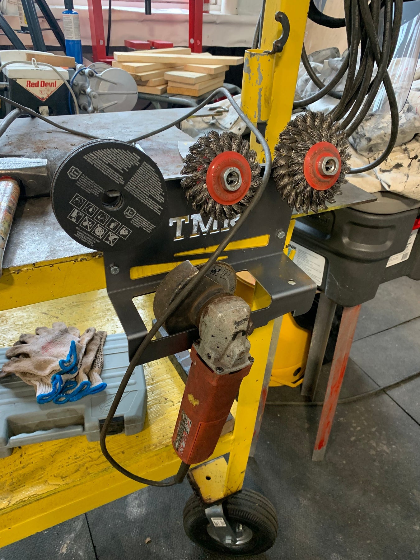 Angle Grinder & Abrasive Organizer - SINGLE – TMR Customs