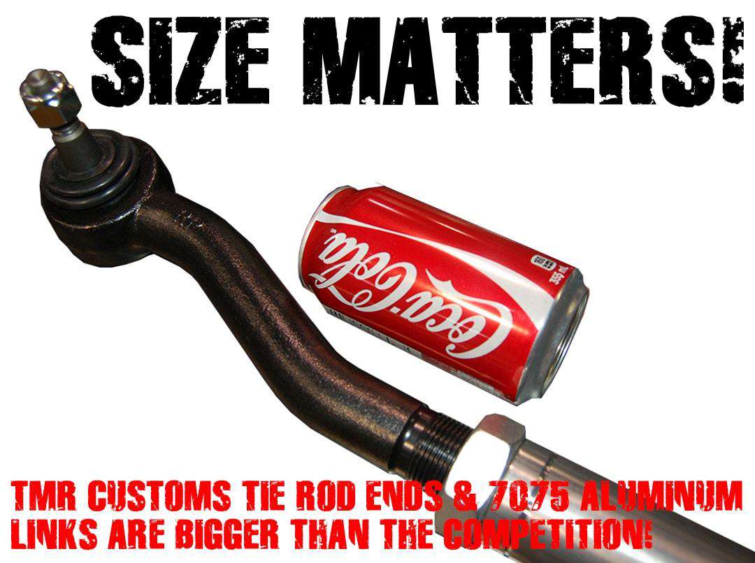 2.5 TON Jeep JK Tie Rod - 7075 ALUMINUM – TMR Customs