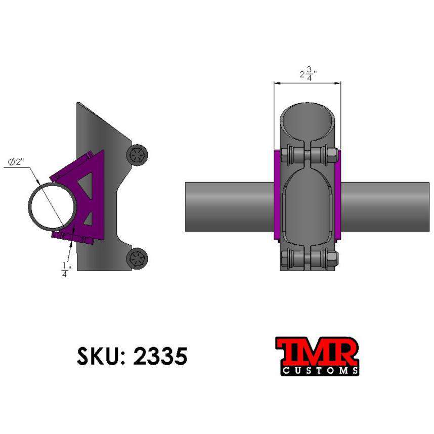 Bump Stop Tube Chassis Mount – TMR Customs
